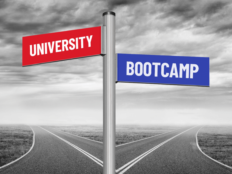 Tech Bootcamp vs Degree — Is a Bootcamp Better Than College?